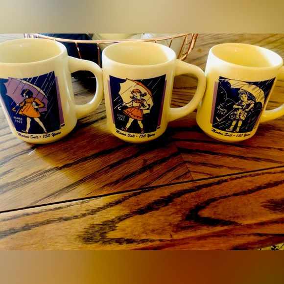 Vintage | Kitchen | Vintage Morton Salt Mugs | Poshmark